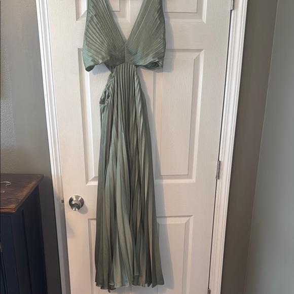 Abercrombie & Fitch | Dresses | Abercrombie Fitch Green Wrap Tie Front ...